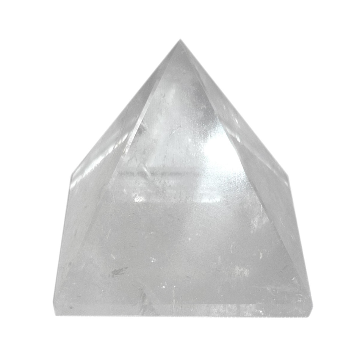 Petite Pyramide en Cristal de Roche - Vibrations Cristallines