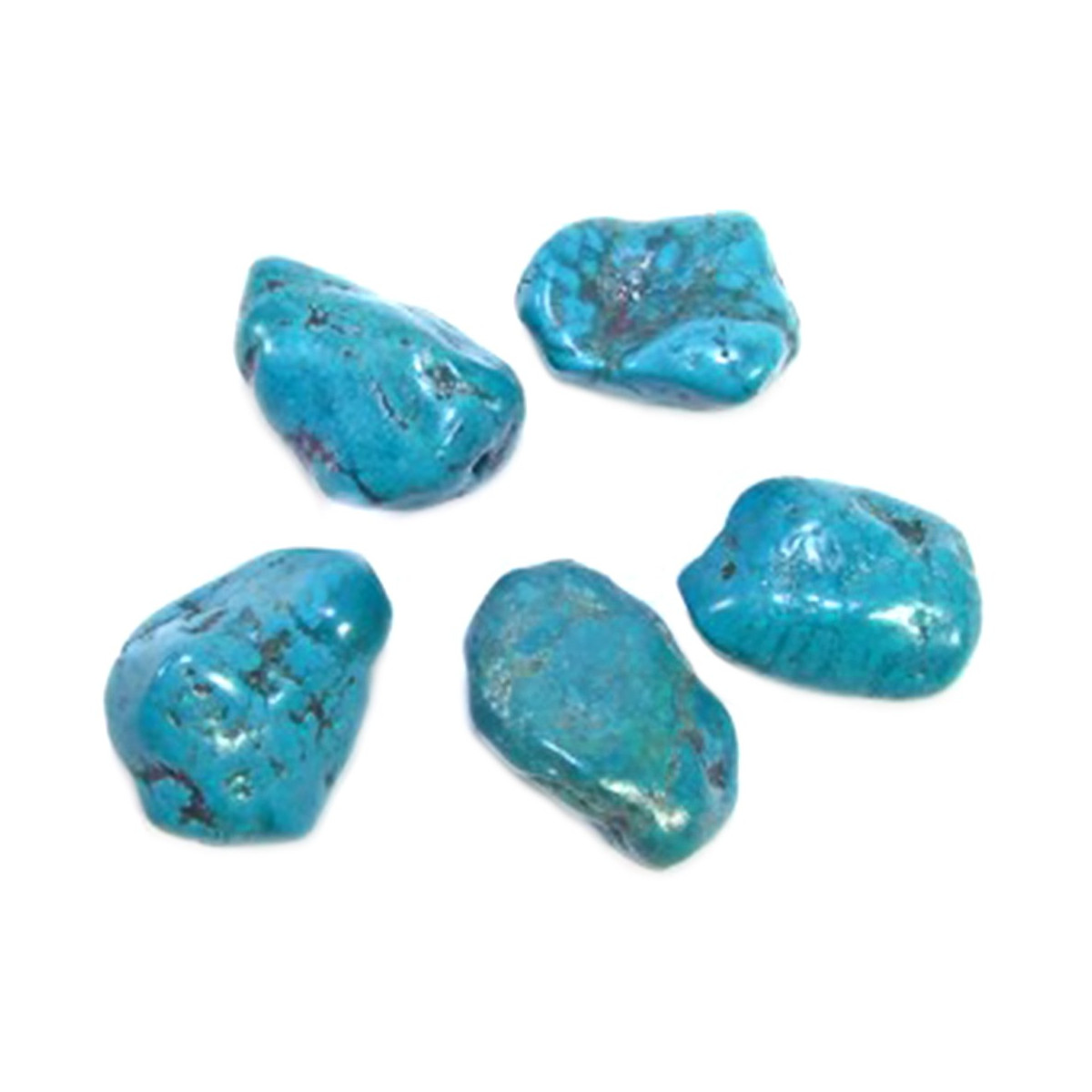 Turquoise Naturelle Polie - Vibrations Cristallines